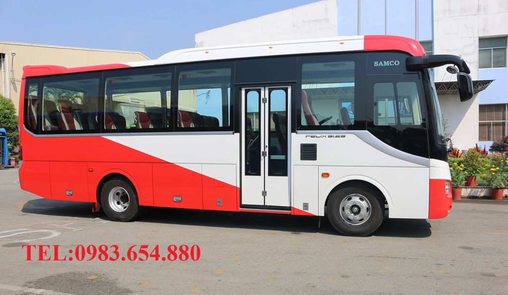 CÁC MẪU XE KHÁCH SAMCO 29 CHỖ 2025